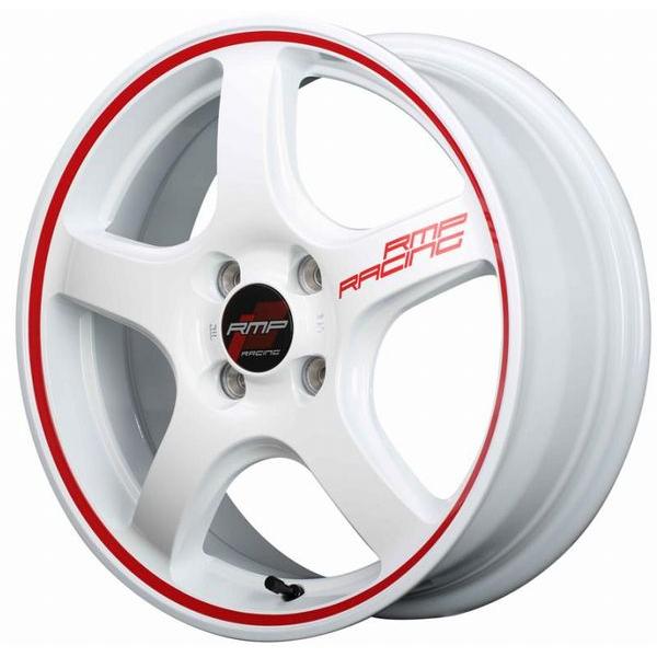 ※実際の商品は画像と若干イメージが変わる場合がございます。商品詳細商品名 RMP RACING R50ホイールサイズ 15x5.0+45 4H100ホイールカラー ホワイト/リムレッドライン付属品　センターキャップ(一部サイズは付属しない場...