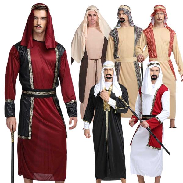 アラブ 石油王 コスプレ おもしろ コスチューム 面白 コス ハロウィン 大富豪 仮装 ウケ【 すぐにお好みの石油王になれる！ 】コスプレに必要なものが全てセットになっています。すぐに華麗な石油王に変身できます。【 選べるデザイン 】アラビ...