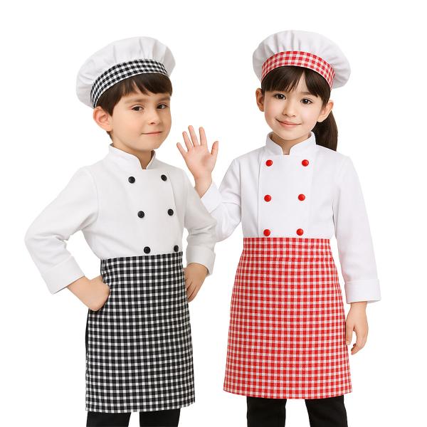 ハロウィン 衣装 子供 コック コスプレ キッズ シェフ 仮装 男の子 女の子 料理人 コス コックコート コスチューム 子ども コック服【 プロ顔負けのクオリティ 】 本格的なクオリティで仕上げられたコックのコスチュームは、お子さまがプロ...