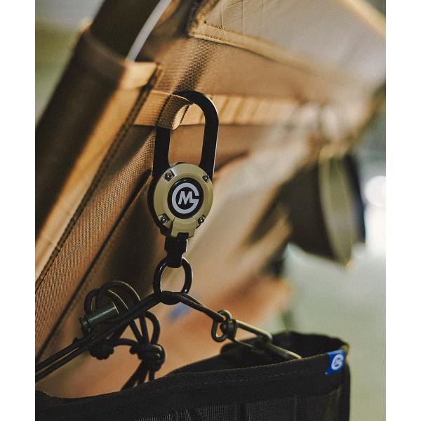 マグネット内蔵カラビナ付きコードリールキーホルダー『MAG REEL 360』より、GORDON MILLER別注モデルが登場。 機能性と実用性を兼ね備えた、タクティカルなデザインにGORDON MILLERらしい3カラーをラインナップ。 ...