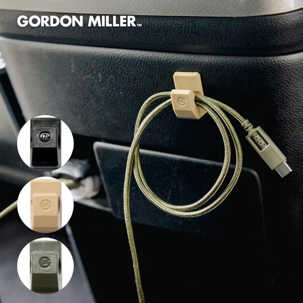 【GORDON MILLER / ゴードン ミラー】ADHESIVE HOOK車内に貼り付けて使うコンパクトサイズのフックです。コンビニ袋・マスク・イヤホン・ケーブルなどを掛けるのに便利です。ソフト素材でやさしい使い心地です。■サイズ：W8...