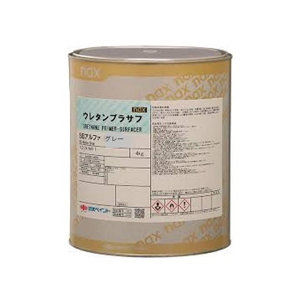 主剤と硬化剤の２液タイプのウレタンプラサフです。乾燥が早く、高い研磨性です。スポット補修に最適です。【同等品】関西ペイント「ＳＵウレタンプラサフ２エコ」、日本ペイント「ウレタンプラサフＳＢアルファ」