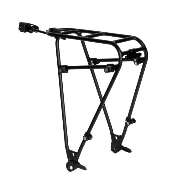 ■カラー：ブラック(F78104)■26"/700兼用、29x2.35まで■QL1/QL2.1/3.1/TOP LOCK対応■重量：580g■耐荷重：20kg■素材：Aluminium■取付け15秒、取外しが5秒で行えるアルミニウム製リアキ...