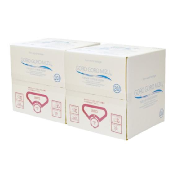 ・商品名：ごろごろ水２０リットル（BOX)２箱セット・内容量：２０リットル×２箱・賞味期限：注水口横に記載（製造日より１年）・開封後の取り扱い：なるべくお早めにご使用ください。・保存方法：直射日光を避けて保存してください。・製造所所在地：奈...