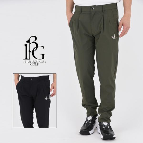 113 GOLF TUCK PANTS快適さと機能美を追求した1PIU1UGUALE3 GOLFの最新ロングパンツが登場。紫外線防止、撥水加工、2WAYストレッチ機能を備えたナイロンポリウレタン素材で、タテヨコに伸縮する抜群の動きやすさを実...
