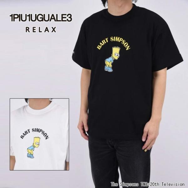 1PIU1UGUALE3 RELAXで『THE SIMPSONS』が発売1piuでしか買えないスペシャルデザインで遊び心のあるアートワークをセレクトし、BART SIMPSONをフロントに刺繍したキャッチーで可愛らしい1枚です。身幅にゆとり...