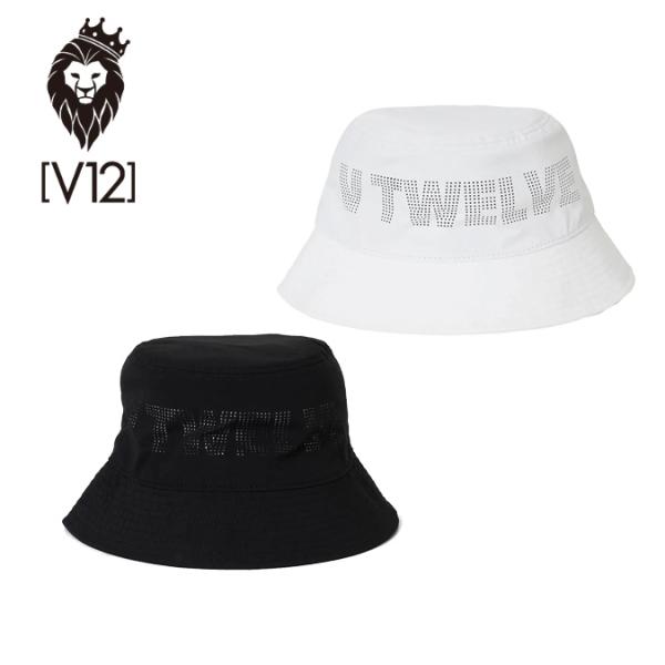 パンチングでロゴが浮き上がるバケットハット一見するとベーシックなハットでありながら遊び心のあるデザインです。ベーシックなデザインでエントリーモデルにも最適。■詳細カラー：ホワイト/ブラック素材：ナイロン90% ポリウレタン10%■サイズ頭周...