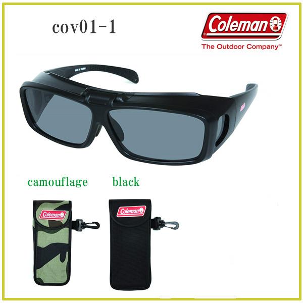 コールマンのオーバーグラスとサングラスケースのセット販売。サングラスは偏光機能が付いています。メガネの上からでもかけれて大変便利です。サングラスケースはブラックとカモフラージュからお選びください。偏光機能とは水面のぎらつきを抑えたり、ゴルフ...