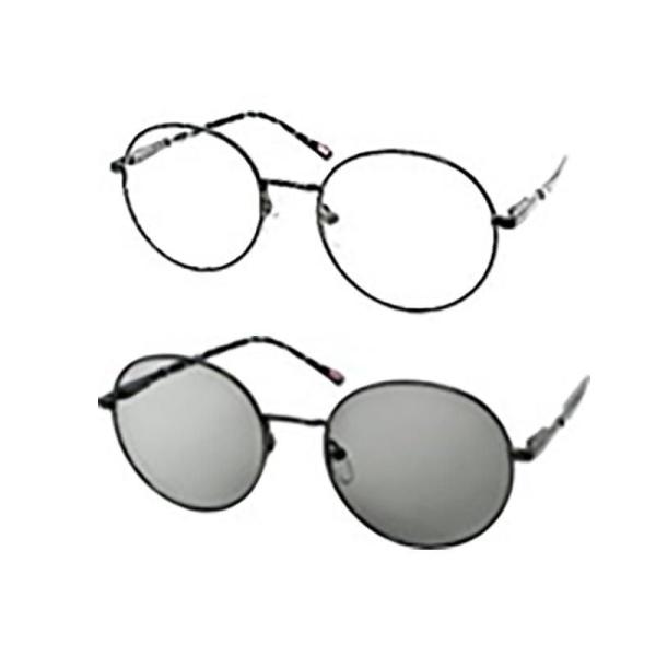 フレーム形...ラウンド・丸フレームカラー...ブラックコールマンの新作。調光レンズですので、紫外線を浴びるとレンズの色が変わります。レンズ形...ラウンド男女兼用調光前はクリア。調光後はスモーク。丸いサングラスは人気です！