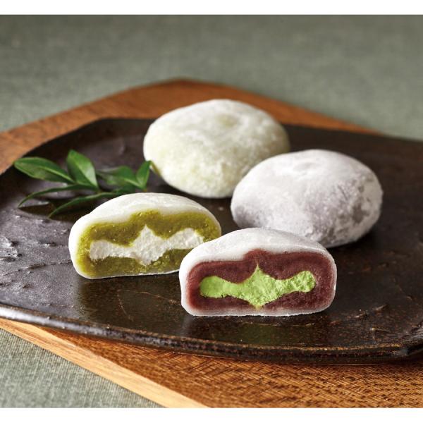 創業100余年の仙台のお茶屋が作った抹茶大福と仙台スイーツの代表的な素材「ずんだ」大福の詰合せです。