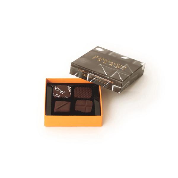 ショコラティエとしてのこだわりが詰まったボンボンショコラ。甘いショコラで至福のひとときをお過ごしください。カカオ本来の苦味・酸味・香りをお愉しみいただける、LE CHOCOLATIER TAKAGIのスペシャリテ「タカギ」。厳選した塩を使用...