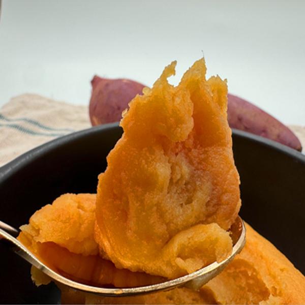 完成された焼きいもと、砂糖不使用の焼きいもあん。そのままでも、仕立てても楽しめる芋の贅沢セットです。