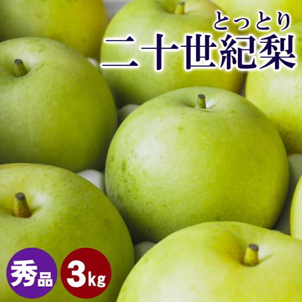 【発売日：2017年08月30日】商品名 二十世紀梨（20世紀梨）内容量・サイズ 2.5-3kgセット（Lサイズ：7玉相当）ご贈答用 秀玉保存方法・賞味期限 冷暗所で保存、早めにお召し上がりください。生産地 鳥取県発送元 山田農園（鳥取県八...