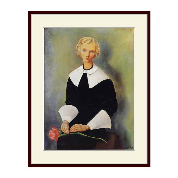 複製画・額縁付き■プリキャンバス複製画とは、”世界の名画”をアートキャンバス（布地）に直接印刷することで、紙製ポスターでは表現できないキャンバス地の持つ独特の質感で仕上がります♪