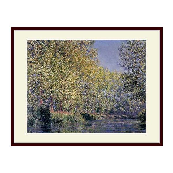 複製画・額縁付き■プリキャンバス複製画とは、”世界の名画”をアートキャンバス（布地）に直接印刷することで、紙製ポスターでは表現できないキャンバス地の持つ独特の質感で仕上がります♪