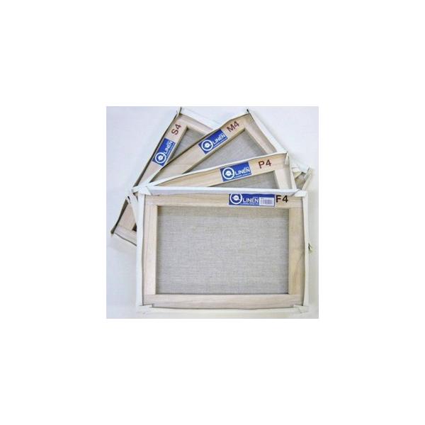 クレサンジャパン製の麻100％、中目、油彩・アクリル兼用（半吸収性）の張りキャンバスです。F100サイズ(1620mm x 1303mm)。