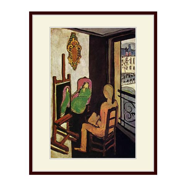 複製画・額縁付き■プリキャンバス複製画とは、”世界の名画”をアートキャンバス（布地）に直接印刷することで、紙製ポスターでは表現できないキャンバス地の持つ独特の質感で仕上がります♪