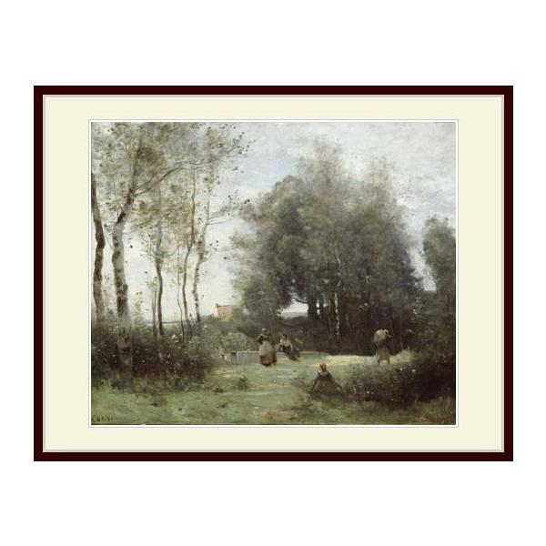 複製画・額縁付き・■プリキャンバス複製画とは、”世界の名画”をアートキャンバス（布地）に直接印刷することで、紙製ポスターでは表現できないキャンバス地の持つ独特の質感で仕上がります♪