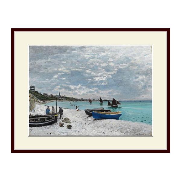 複製画・額縁付き■プリキャンバス複製画とは、”世界の名画”をアートキャンバス（布地）に直接印刷することで、紙製ポスターでは表現できないキャンバス地の持つ独特の質感で仕上がります♪