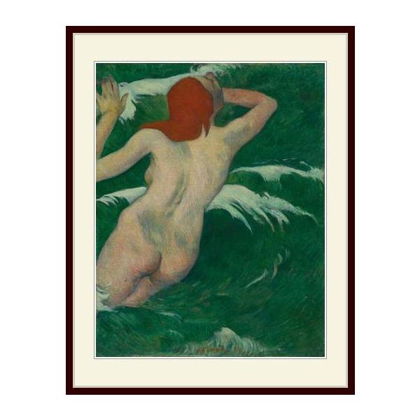 複製画・額縁付き■プリキャンバス複製画とは、”世界の名画”をアートキャンバス（布地）に直接印刷することで、紙製ポスターでは表現できないキャンバス地の持つ独特の質感で仕上がります♪