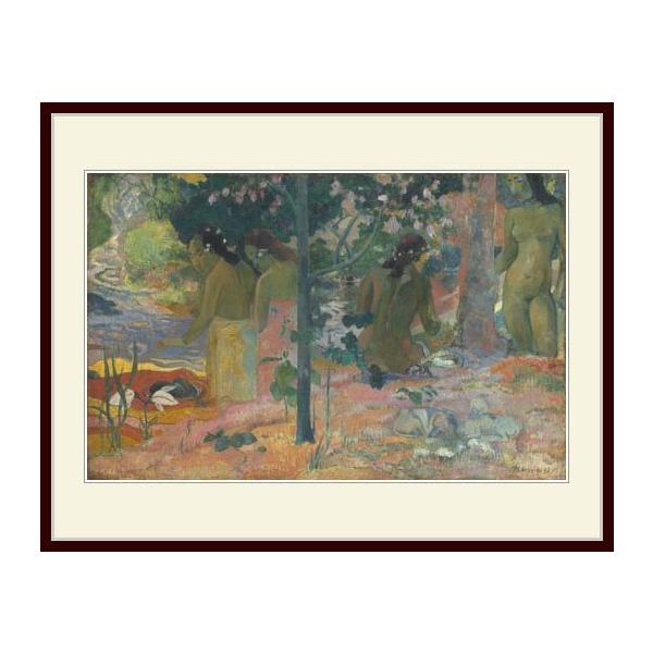 複製画・額縁付き■プリキャンバス複製画とは、”世界の名画”をアートキャンバス（布地）に直接印刷することで、紙製ポスターでは表現できないキャンバス地の持つ独特の質感で仕上がります♪