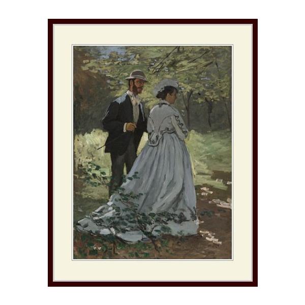 複製画・額縁付き■プリキャンバス複製画とは、”世界の名画”をアートキャンバス（布地）に直接印刷することで、紙製ポスターでは表現できないキャンバス地の持つ独特の質感で仕上がります♪