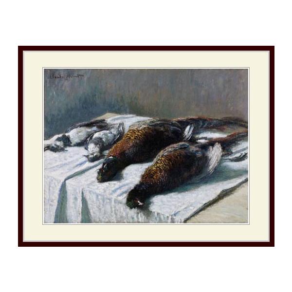 複製画・額縁付き■プリキャンバス複製画とは、”世界の名画”をアートキャンバス（布地）に直接印刷することで、紙製ポスターでは表現できないキャンバス地の持つ独特の質感で仕上がります♪