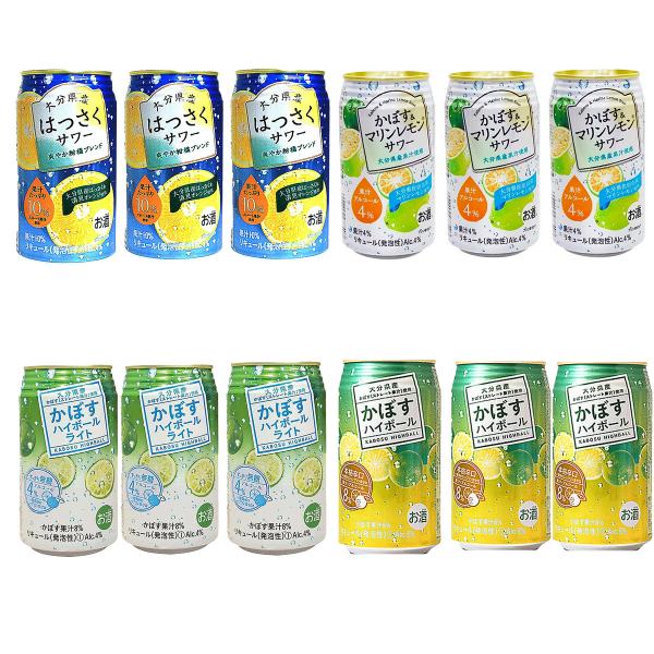 カボスハイボール 340ml大分県産のかぼす(ストレート果汁)を使用しました。果汁率8%、アルコール8%の本格 辛口ハイボールです。かぼすのスッキリとした酸味と香りを生かしました。カボスハイボールライト大分県産のかぼす果汁を使用。果汁率8%...