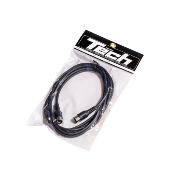 コストパフォーマンスの高いTECH MIDIケーブルです（画像サンプル　３M）。店頭在庫品です。日曜日の正午〜月曜日（休業）オーダーの場合、ご案内連絡は火曜日となります。＜＊こちらはレターパックライトでの発送です＞