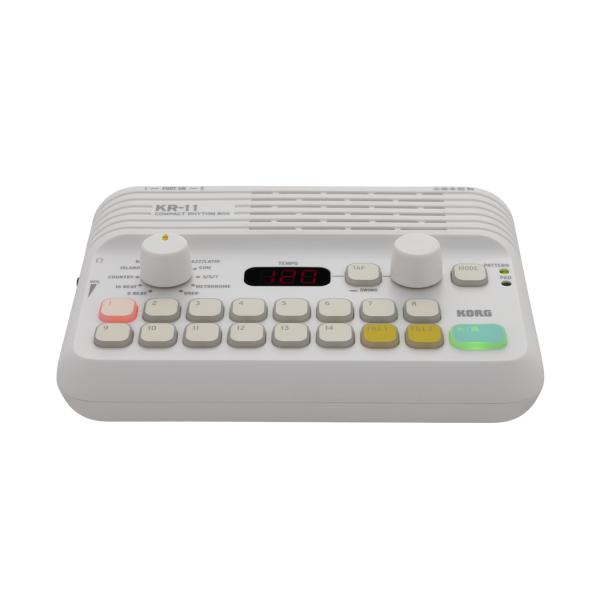 好きなジャンルをツマミで選び、ボタンを押すだけで即座にリズム・パターンがスタート！コンパクトでシンプルながら、いつでもどこでも楽しく練習や演奏ができるリズム・ボックスです。・9ジャンル x 14パターン、合計126種類の幅広いリズムを内蔵・...