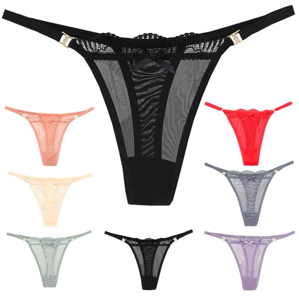 Tバッグ ショーツ レディース メンズ セクシー ローライズ Tバッグ 下着 パンツ パンティ 下着 男性 女性 男女兼用●商品説明■商品コード: NT-12　Tバッグ　■カラー：グリーン、グレー、ブラック、パープル、アプリコット、レッド、...