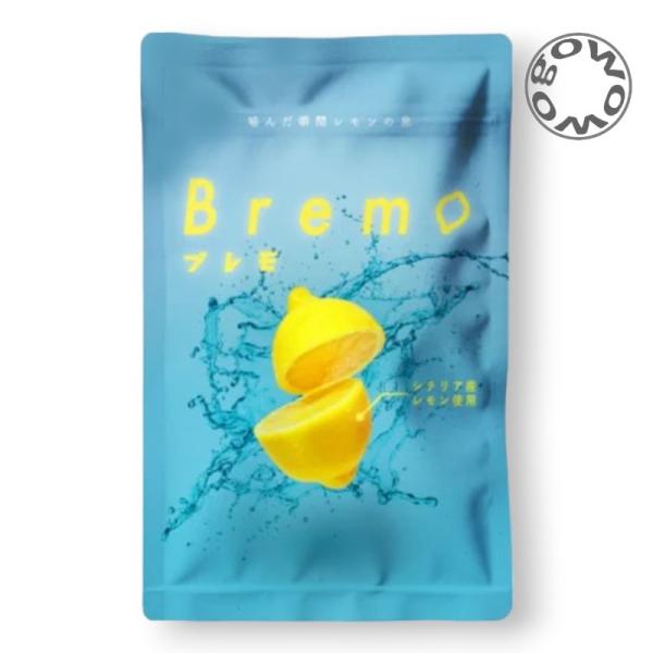 Bremo ブレモ 30粒入り 口臭ケア シチリア産レモン味 サプリメント口内ケア・舌ケア・内側ケアのトリプルクリーン処方にこだわった口臭ケアサプリ。 口臭に悩む男女50人の口臭レベルが0に!!　『周りの目を気にせず自分らしく生きる』をコン...