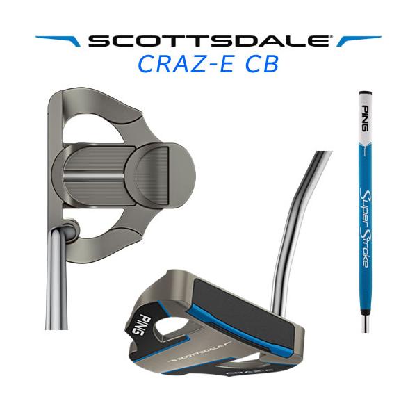 CRAZ-E CBクレイジー カウンターバランスアライメント効果の優れたマレット375ｇの重めのヘッドに38インチの長さを設定し、17インチのグリップを装着することで、カウンターバランスとなり、重たい重量でもヘッドが走る設計。総重量は重くな...