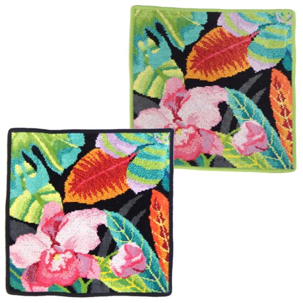 伝統と歴史に彩られたドイツ・シュニール織りの名門ブランドFEILER(フェイラー)厚みのあるソフトな質感と吸水性、深く美しい発色と繊細なパターンを織り込んだデザインが魅力的です。大きな葉と大きな花、南国を思わせるエキゾチックなデザインです。...