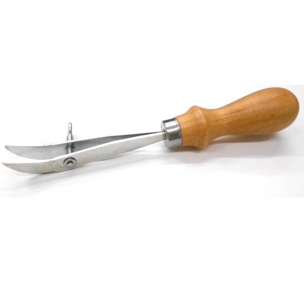 レザークラフト 道具 ネジ捻※送料無料／定形外発送（追跡番号なし／代引き不可／日時指定不可）※輸入品です。簡易的なものです。精度をお求めの方はお控えください。※コバにあたるように片側の長さが異なります。お使いにくい場合はご自身で加工アレンジ...