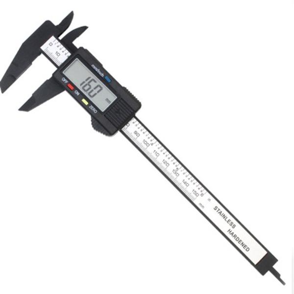 外径・内径・段差の測定・mm・inch→切り替え可能・ZEROボタン→ゼロ地点に変更・数分程度操作しないと自動電源OFF・LR44のボタン電池付属測定範囲0.1mm〜150mm0.1mm単位本体サイズ：約235 × 77 × 15mm◇海外...
