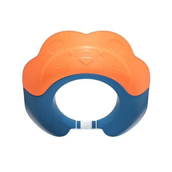 お子様のお風呂時間が楽しくなるシャンプーハットです。つば広のウイングハットで水や泡が逆流を防いでくれます。ぴったりフィットし、イヤーガードで耳に水が入るのを防ぎます。サイズ調整可能です。防菌防カビ設計なので安心してご利用いただけます。ベビー...