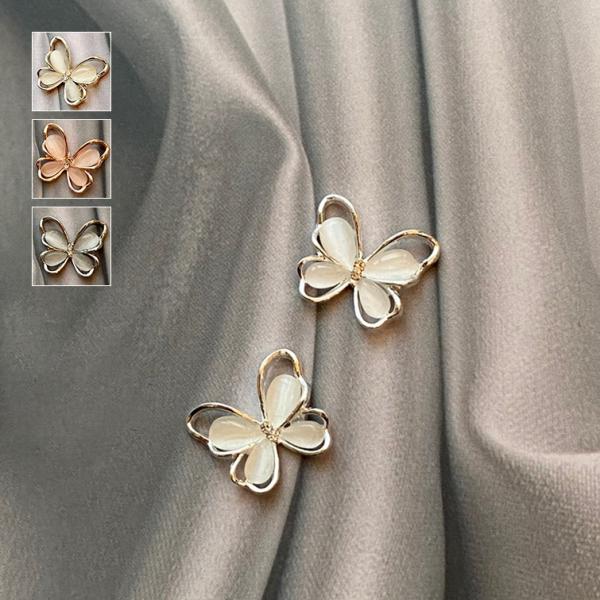 商品名：クリスタルバタフライ種　類：1〜4内　容：2個入り商品説明：羽部分にキャッツアイクリスタルを使用したバタフライパーツ。発売元：株式会社グレースガーデン（0120-102828）商品区：雑貨