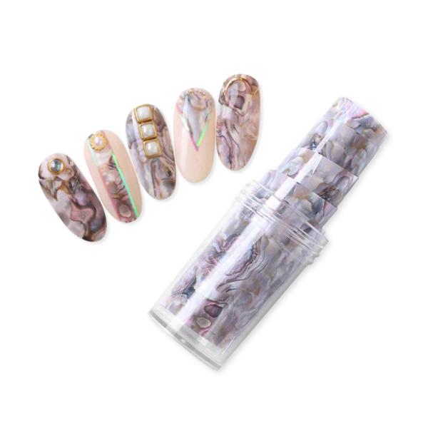 ■商品説明サロンでも定番の転写フィルムです。転写のやり方次第で無限大のアートがお楽しみいただけます。   ※しっかり転写させるにはaa0110a0 グレースジェルミキシングクリアをご利用ください。　