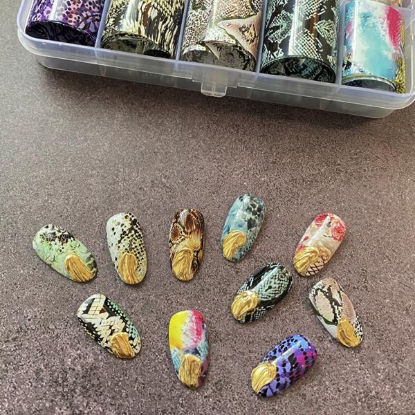 商品名：転写フィルムセット Pythonサイズ：2.5x100cm発売元：株式会社グレースガーデン（0120-102828）商品区：雑貨