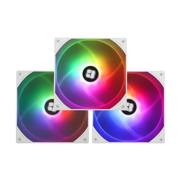 [品質ベアリング] 慎重に開発された高品質のS-FDBベアリングは、リフティングモードでのPC冷却ファンブレードの揺れの問題を解決し、ファンのノイズを最小限に抑えながら、必要に応じて最大の冷却性能を提供し、CPUファンの寿命を延ばします。[...