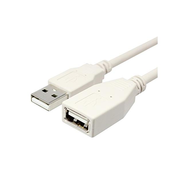 カラー：ライトグレーケーブル長：3Mコネクタ形状:USB(Aタイプオス)*USB(Aタイプメス) / 伝送速度:480Mbps対応ケーブル構造:28AWG*1P*24AWG*2C*AEB、OD/4.5mm UL電線RoHS指定対応/ゴミの少...