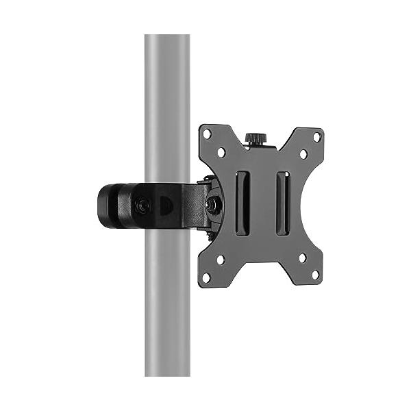 対応モニターサイズ：32インチまで対応規格：VESA 75x75mm / 100x100mm対応モニターサイズ：32インチまで耐荷重：6kgまで取付可能サイズ：直径30*55mmまでのポールに対応可動範囲：回転：360* *180* / -...