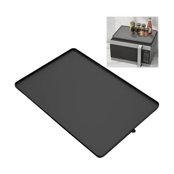 [耐熱・耐冷性能で幅広い用途] この電子レンジマットは、シリコン製で耐熱230*、耐冷性能を備えています。エアフライヤーやコーヒーメーカー用にも適しており、様々な調理家電で安心して使用できます。高温にも低温にも対応するため、キッチンでの使い...