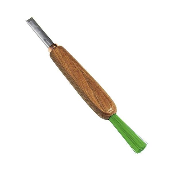 サイズ:(約)アルミ頭部1*6*、柄12*、ブラシ5*重量:(約)50g材質:アルミ、天然木等生産国:日本仕様:ブラシ付きホーム＆キッチン/掃除用品/溝ブラシ
