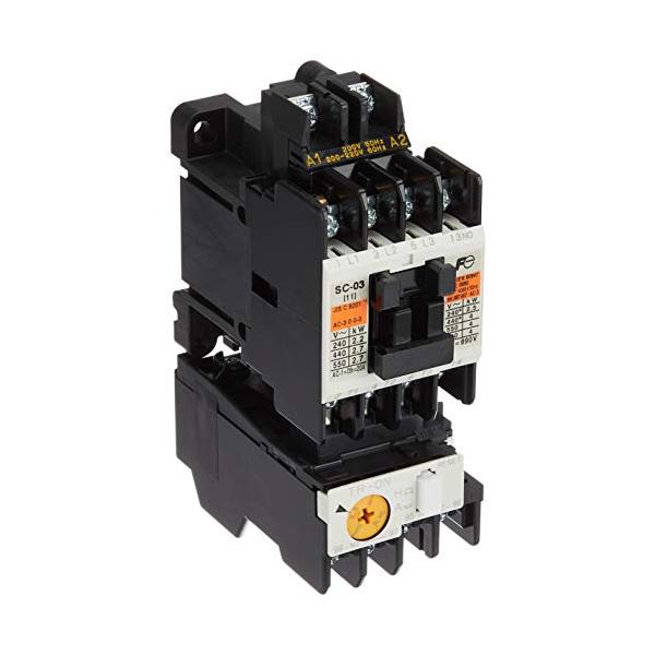 入数:1個品番:SW-03コイル定格電圧(V):AC200モーター容量(KW):1.5補助接点:1a定格容量(kW)三相かご形モータ(AC-3):(200-240V)2.2 (380-440V)2.7定格使用電流(A)三相かご形モータ(AC...