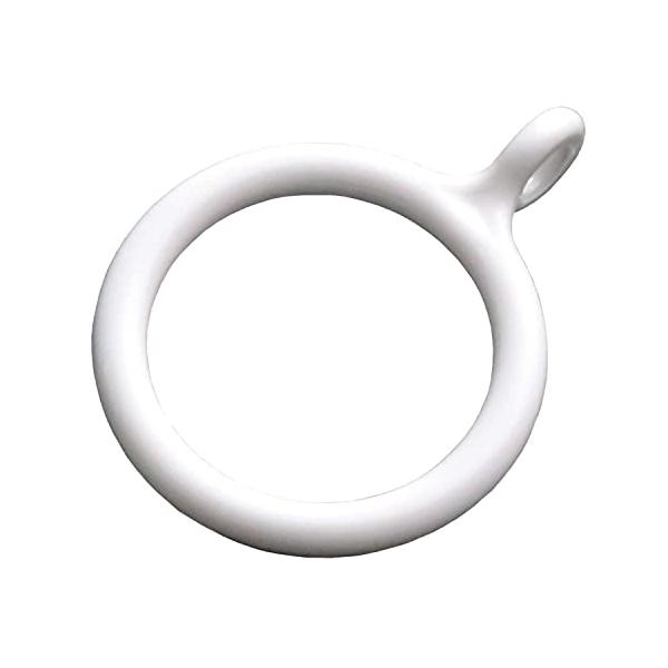 *サイズ：内径約30mm (外径40mm)*入り数：10個*カラー：ホワイト*素材：ポリエチレン樹脂*日本製ホーム＆キッチン/ラグ・カーテン・ファブリック/カーテン・ブラインド・アクセサリ/アクセサリ/カーテンリング