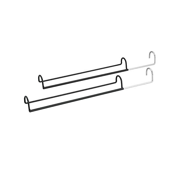 製品サイズ / 幅45*70*奥行6.1*高さ6.7cm(1台あたり)耐荷重 / 18kg(1台あたり)材質 / 固定パイプ：スチール(エポキシ焼付塗装)、伸縮ワイヤー：スチール(クロムメッキ)原産国 / 中国衣類の収納量アップ、吊るすだけ...