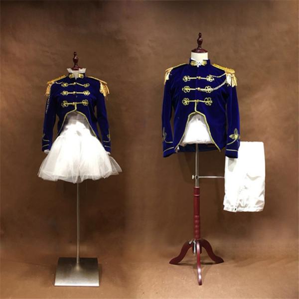 [ セット内容 ]男性衣装or 女性衣装男性衣装:ジャケット/ズボン女性衣装:ジャケット/スカート[ カラー ][ 素材 ]ベルベット/ポリエステル[ サイズ ](cm)S/M/L/XL※ご注意：詳しいサイズや注意点については、【商品情報・...