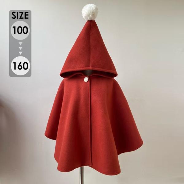 [ セット内容 ]ケープコート「記載のないアクセサリー、小物等は付属しません」[ カラー ]レッド[ 素材 ]ポリエステルなど[ サイズ ](cm)100/着丈54110/着丈56120/着丈58130/着丈61140/着丈63150/着丈...